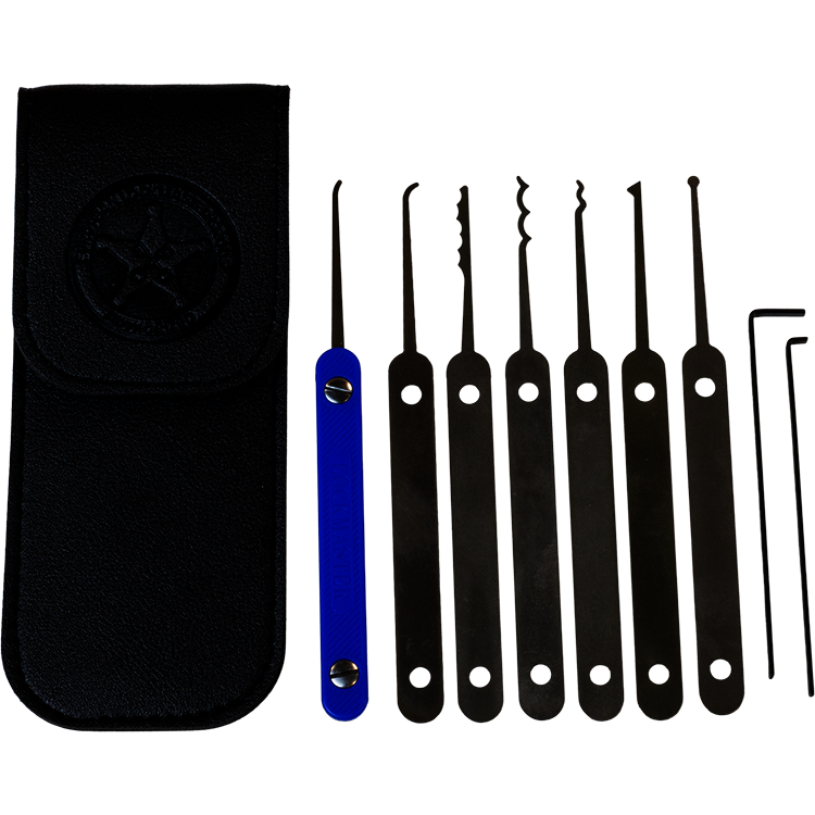 "Beginner" 9tlg. Pickset - LOCKMASTER® - lockpick.shop